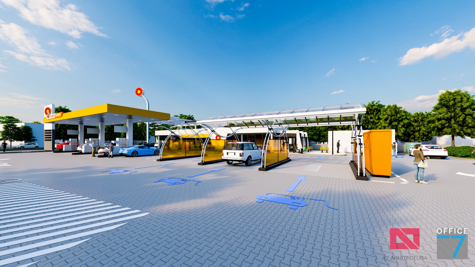 carwash Romanescu – Proiect Benzinarie