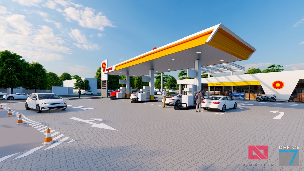 statie Rompetrol R4 – Proiect Benzinarie