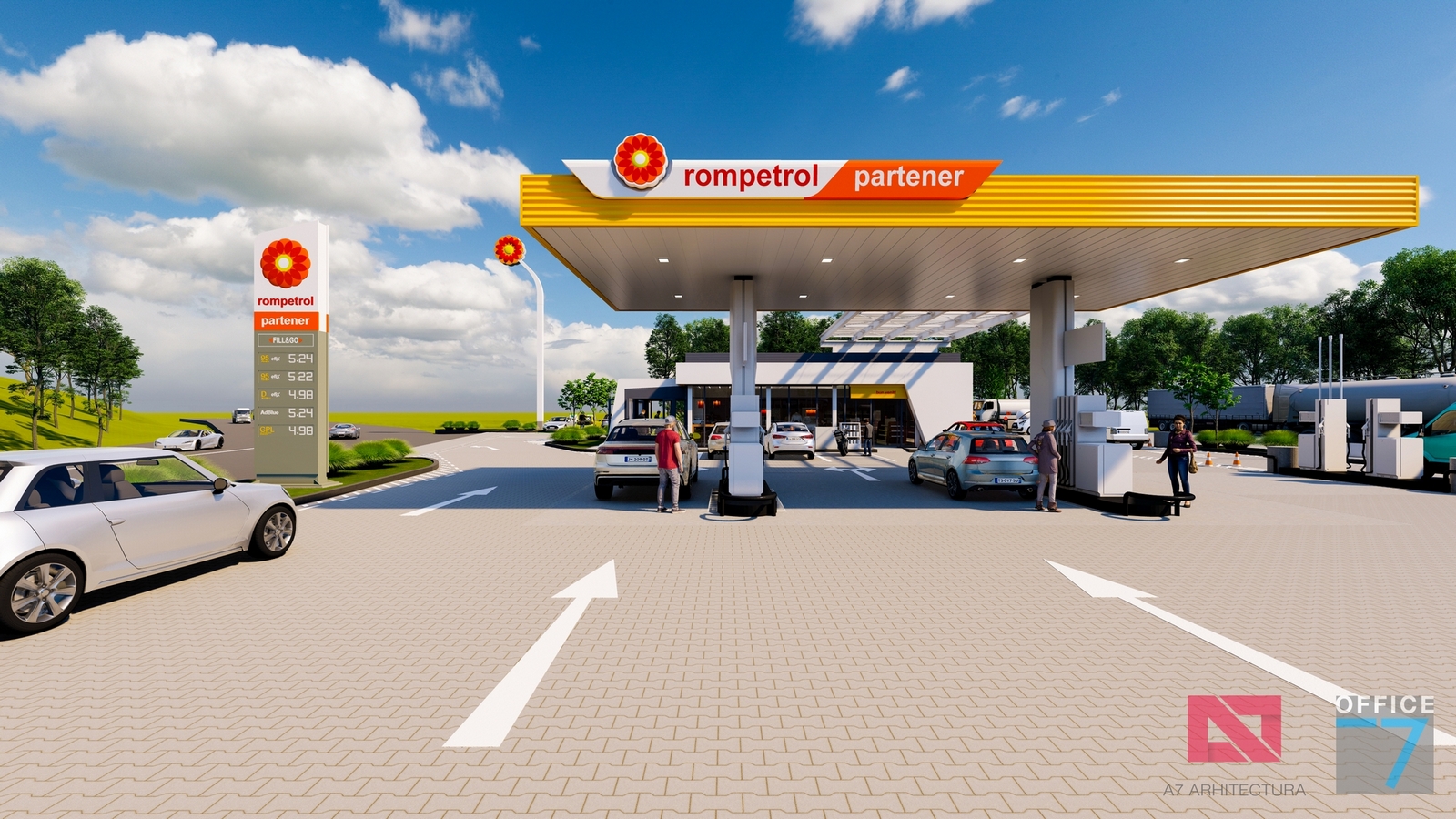 concept – Proiect Benzinarie